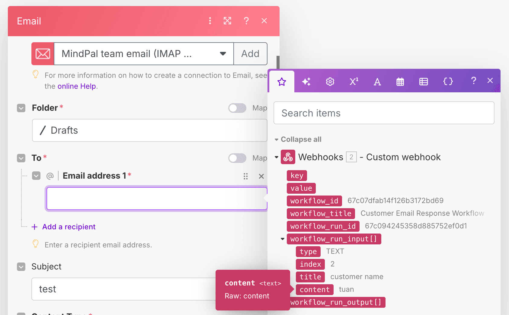 Webhook Node | MindPal